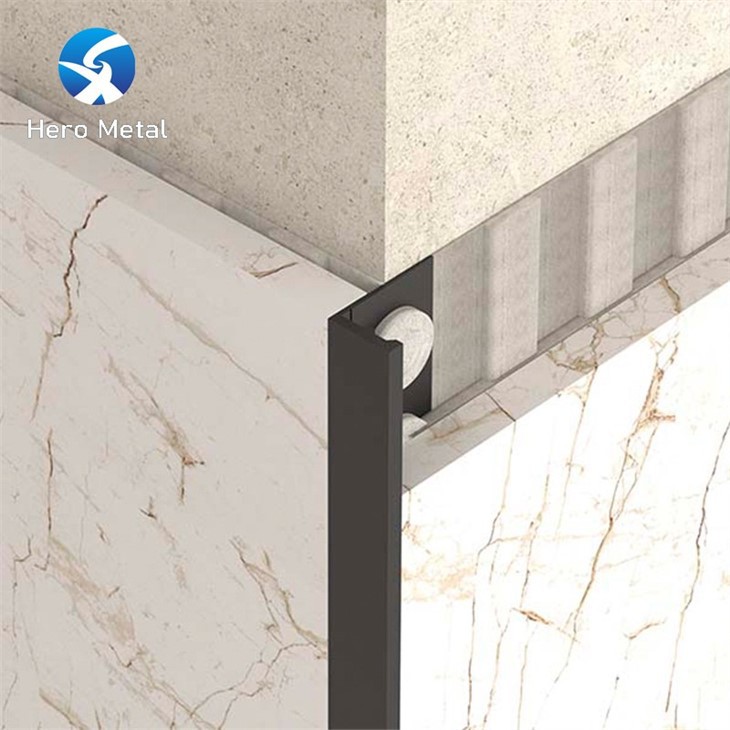 Custom L Shaped Chrome Tile Trim Suppliers, Manufacturers - Factory ...