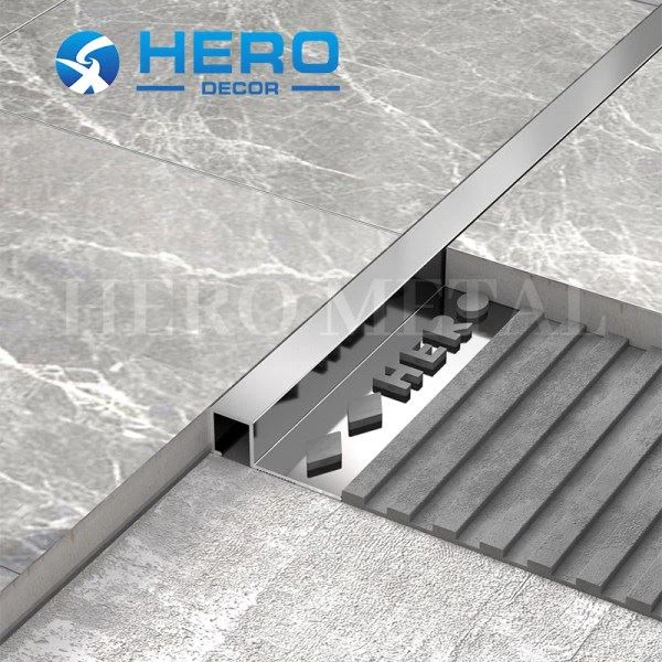 Custom Aluminum Square Shape Tile Trim Suppliers, Manufacturers ...